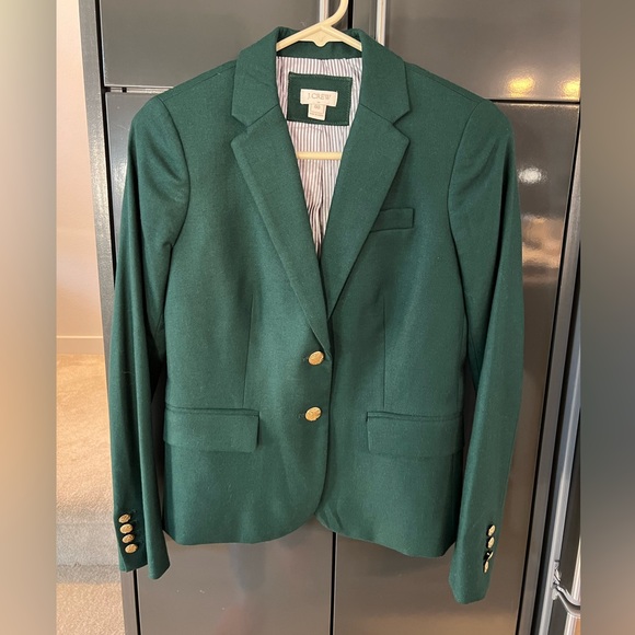 J. Crew | Jackets & Coats | Jcrew Blazer With Gold Buttons In Royal ...